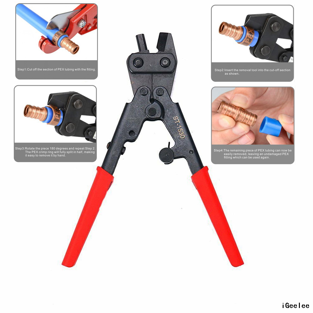 iGeelee ST-1530 PEX Fitting Remover Tool up to 1
